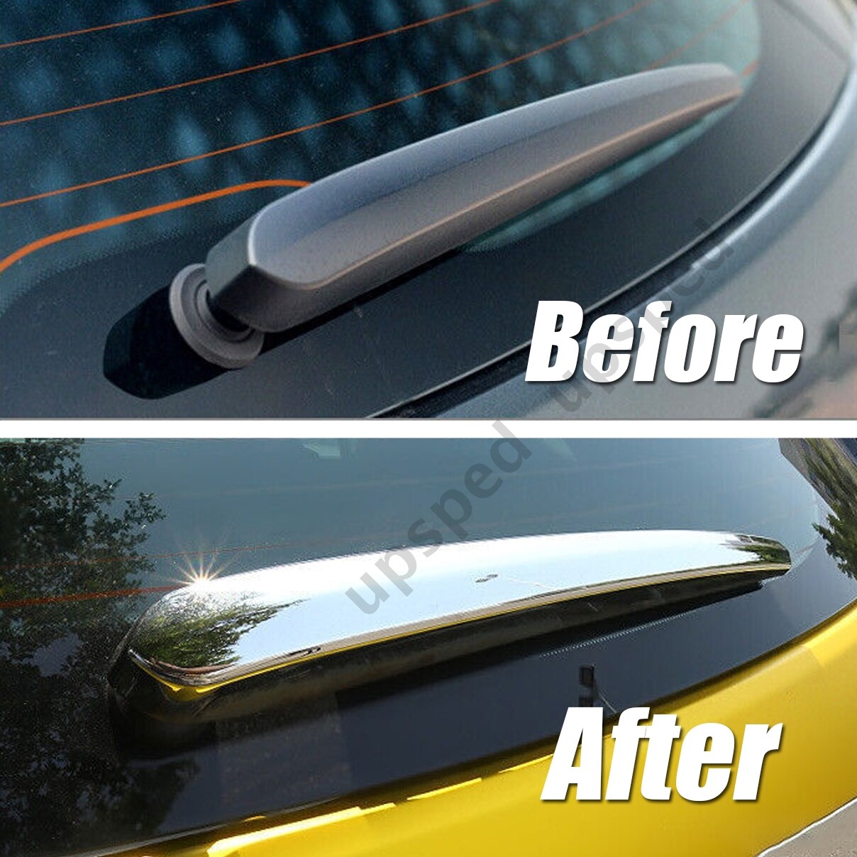 Chrome Car Rear Wiper Decoration Cover Trim ABS For Chevy Equinox 2018 ...