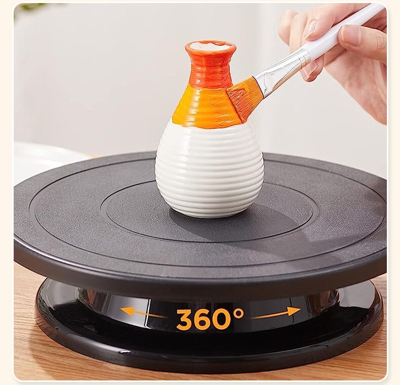Cake Turntable 11in Rotating Cake Stand Turntable for Cake Cupcake ...