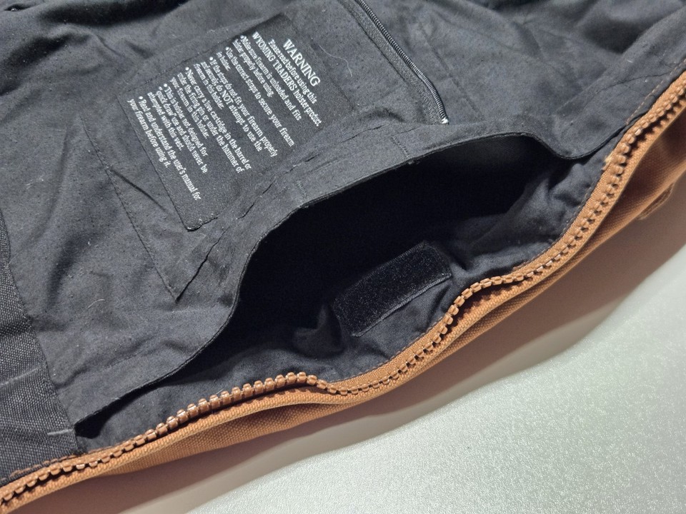 Wyoming Traders Cody Concealed Carry Vest Mens XL Full Zip Canvas Lined ...