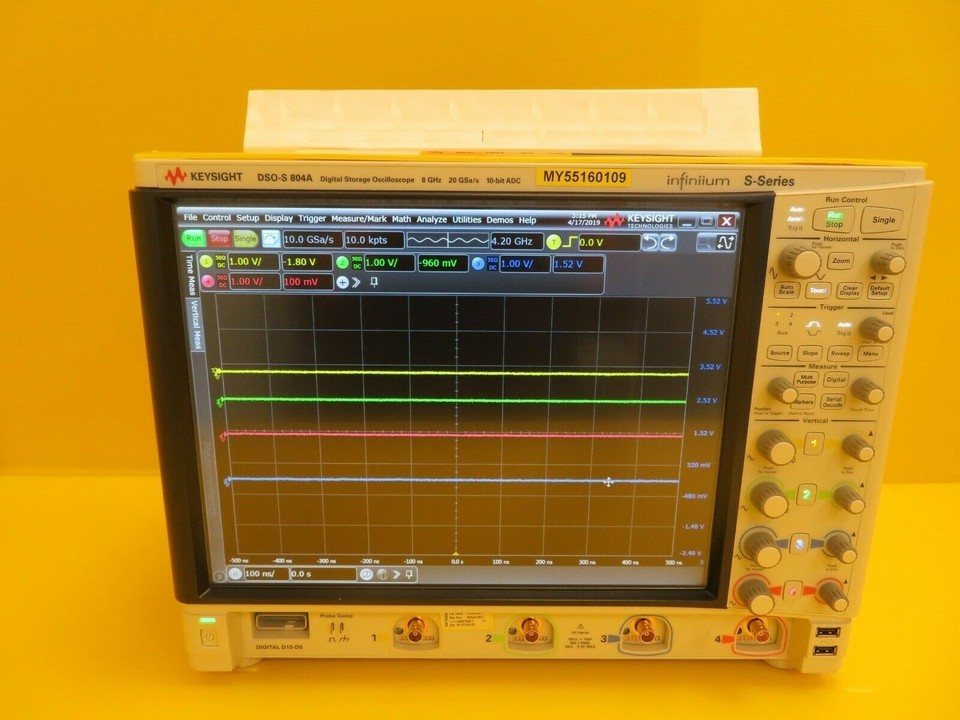 Keysight DSOS804A 8GHz upto 20Gss HIGH DEF Scope | eBay