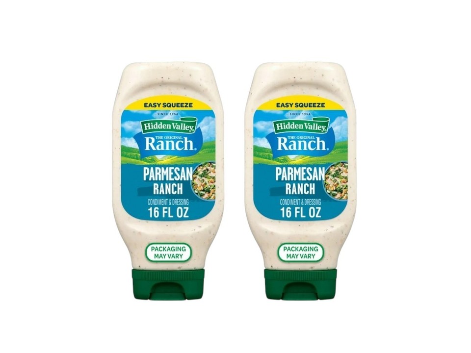 (2 Pack) Hidden Valley Ranch Salad Dressing, 16 oz (Multiple Flavors ...