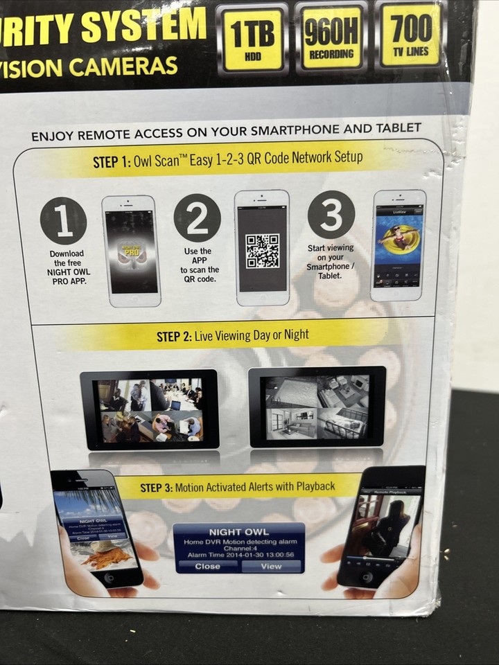 Night Owl security system 16 channel DVR 1 Terabyte Hard drive 960H | eBay