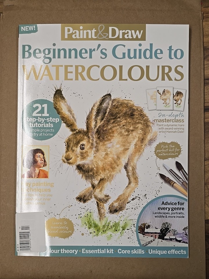 Paint & Draw Beginner's Guide to Watercolors Painting Landscapes etc | eBay