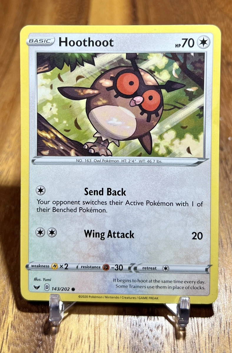 Hoothoot Pokemon Card