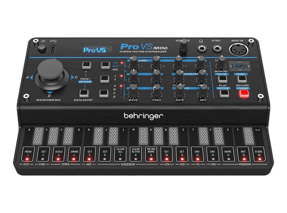 Behringer PRO-VS MINI Hybrid Desktop SYNTHESIZER - NEW - PERFECT ...