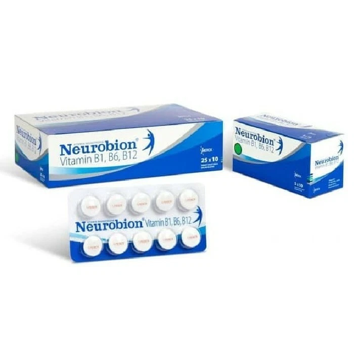 30 Coated Tablets Neurobion Vitamin B1 B6 B12 Complex