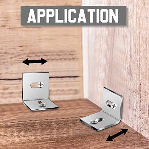 Heavy Duty Wood Table Top Expansion Bracket Steel Z Clips Fastener ...