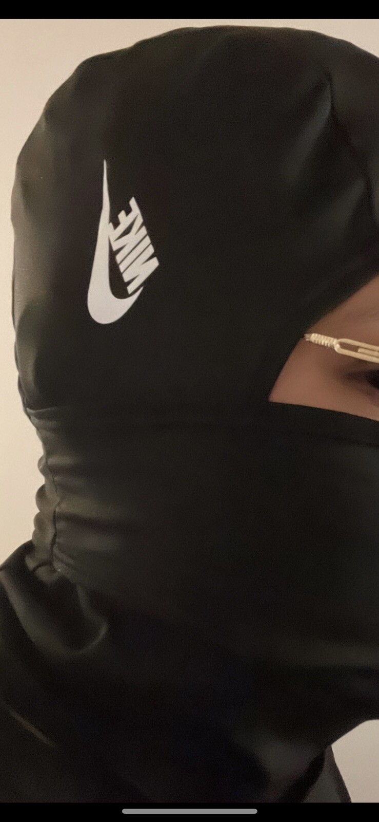 Nike Pro Therma-Fit Hyperwarm Hood Ski Mask Black Pooh Shiesty for sale ...