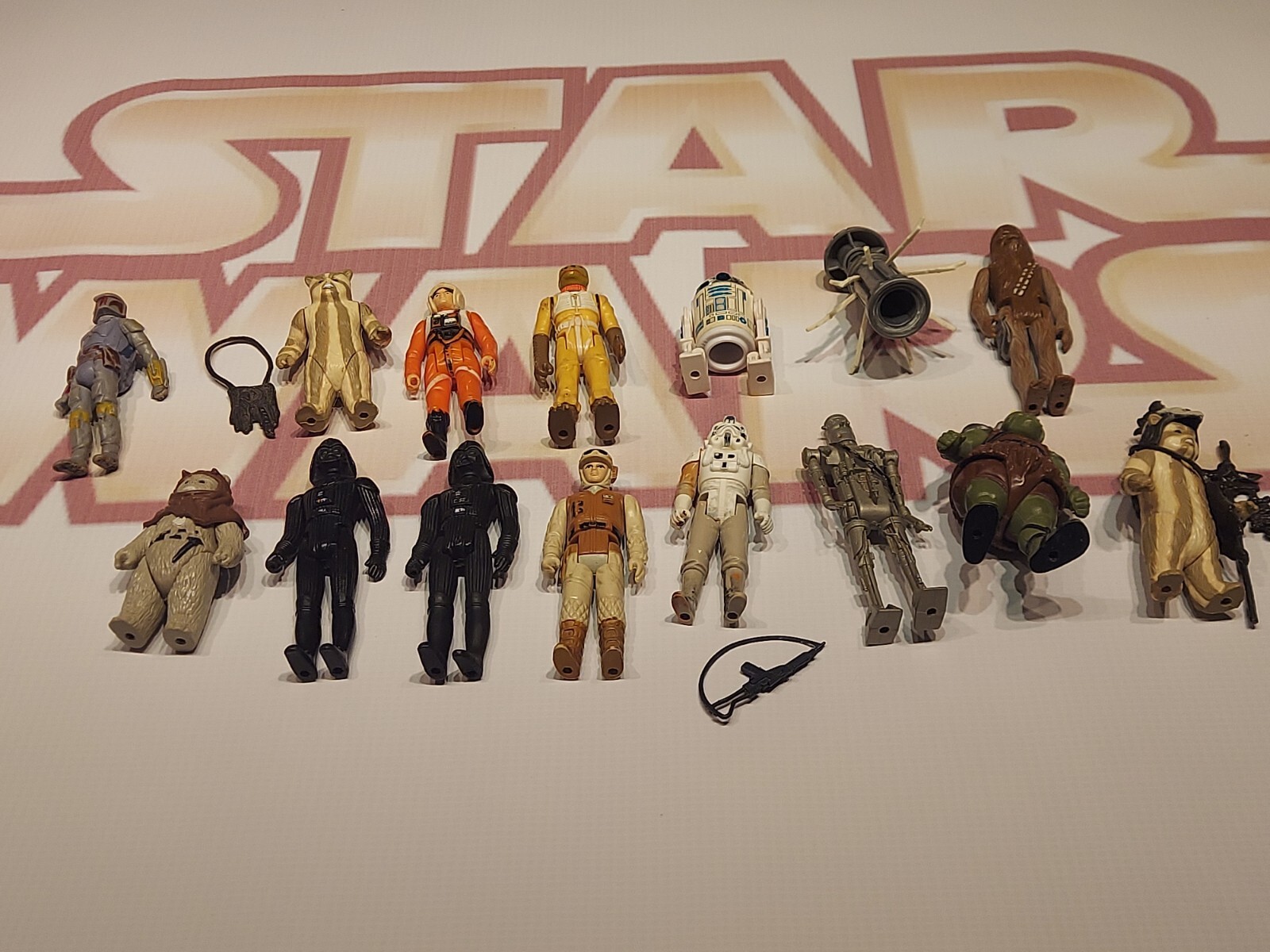 Vintage Kenner Star Wars Action Figure Lot 1977-1985 Lot Of ⭐15⭐ | eBay
