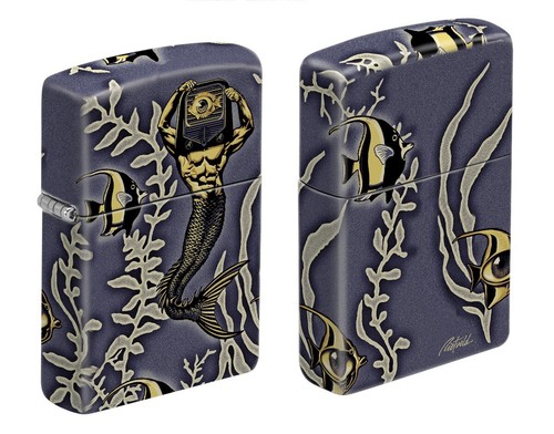 Zippo 7947, "Rick Rietveld Underwater Design" 540 Process 4 Sided ...