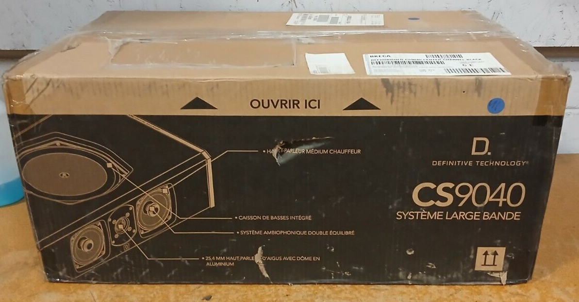Definitive Technology CS9040 High-performance Center Channel Speaker - Black new 747192126490 | eBay