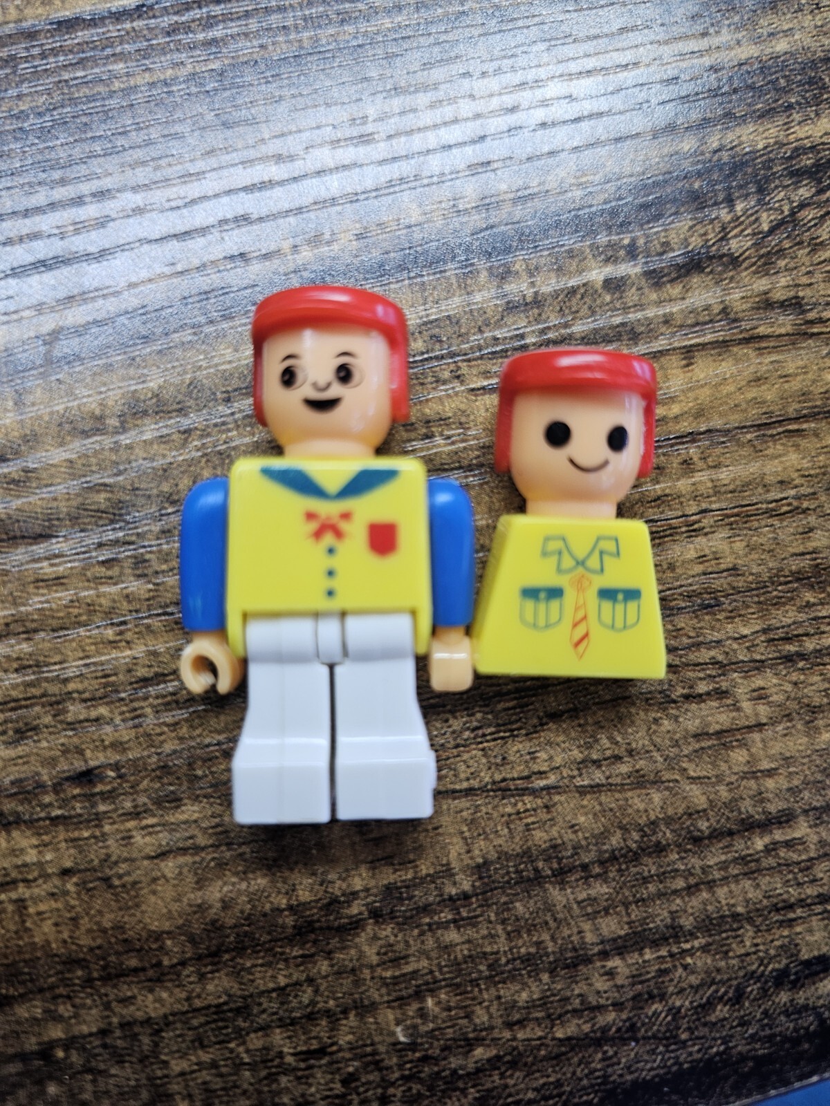 Vintage 1970s Lego Duplo & Tatco Mini Figures Lot of 2 Pieces ...