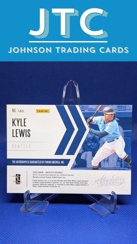 2020 Absolute Kyle Lewis Rookie Baseball Material Signatures Gold ...
