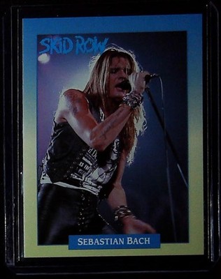 1991 Brockum Rock Cards #136 Sebastian Bach | eBay