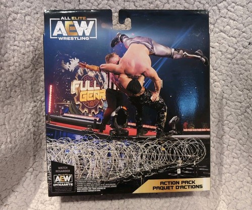 AEW Unrivaled Barbed Wire Action Pack 11 Piece Accessory Set AEW0073 ...