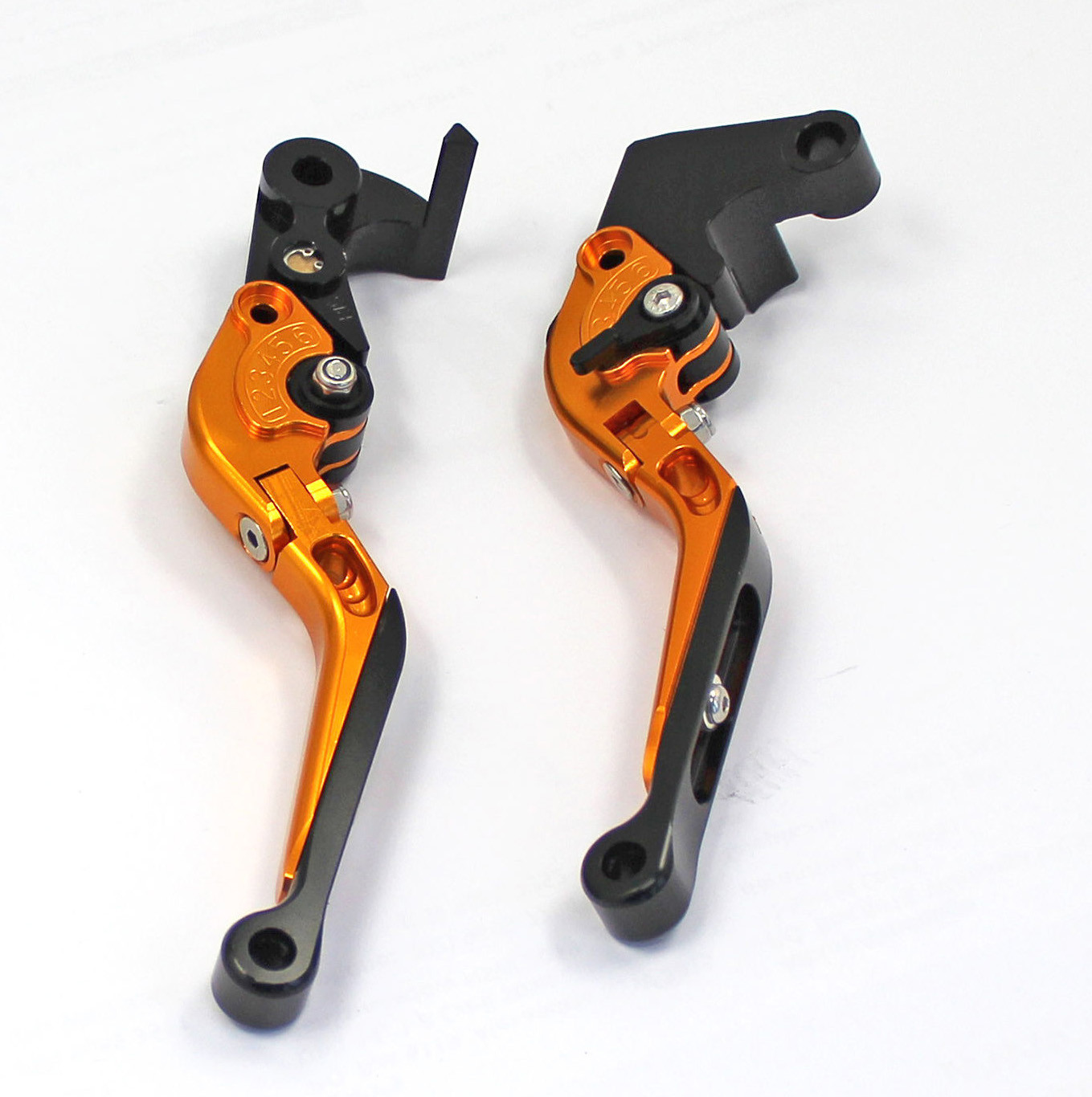 GOLD Adjustable Clutch & Brake LEVERS Set for 2015 2016 YAMAHA YZF-R3 ...