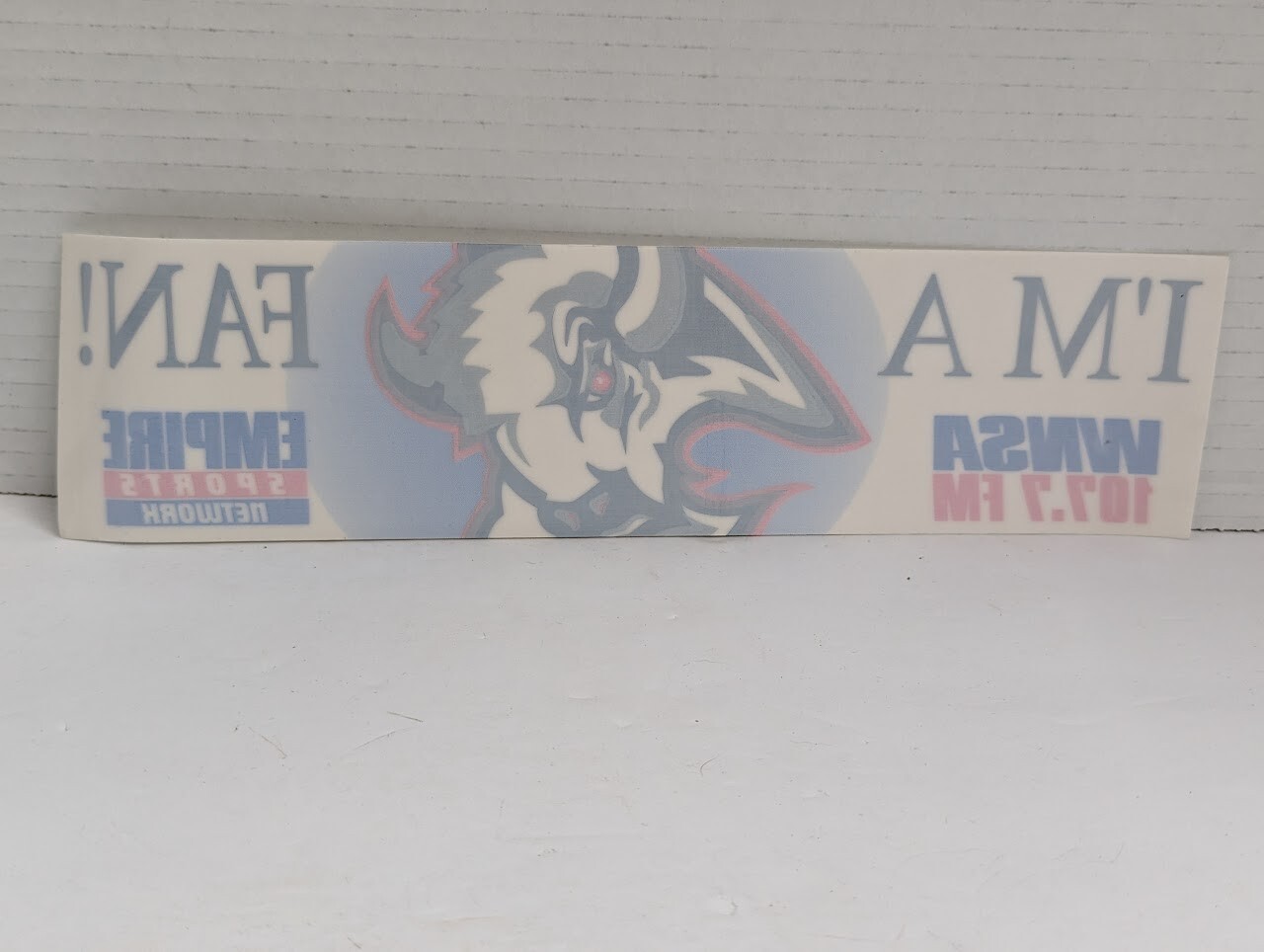 NHL Hockey Buffalo Sabres Goat Head Car Mirrior Window Sticker Decal ...