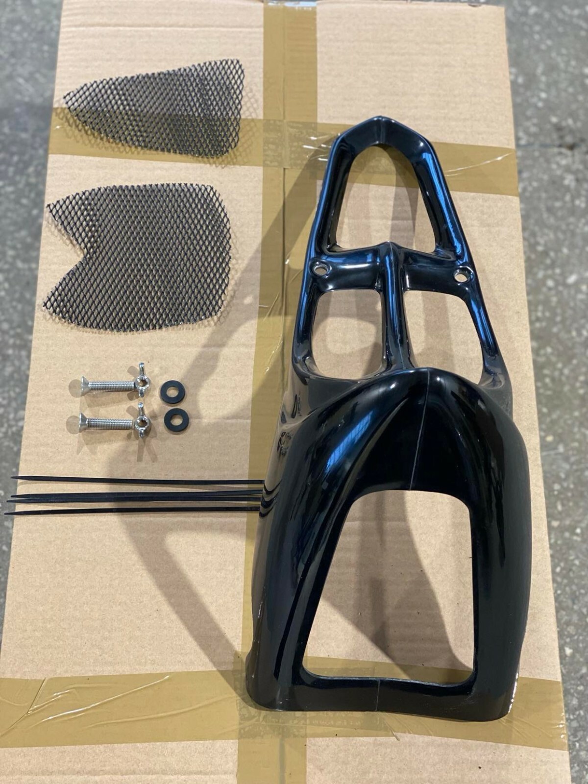 Belly pan, Chin fairing Yamaha XV 1900 Raider XV 1700 Warrior Midnight ...