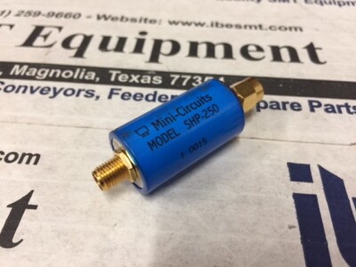 NEW Mini Circuits High Pass Filter - SH-250 w/Warranty | eBay