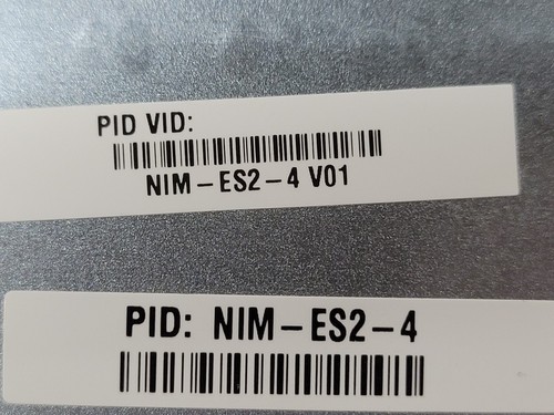 CISCO NIM-ES2-4 4-PORT GIGABIT ETHERNET ROUTER MODULE | eBay