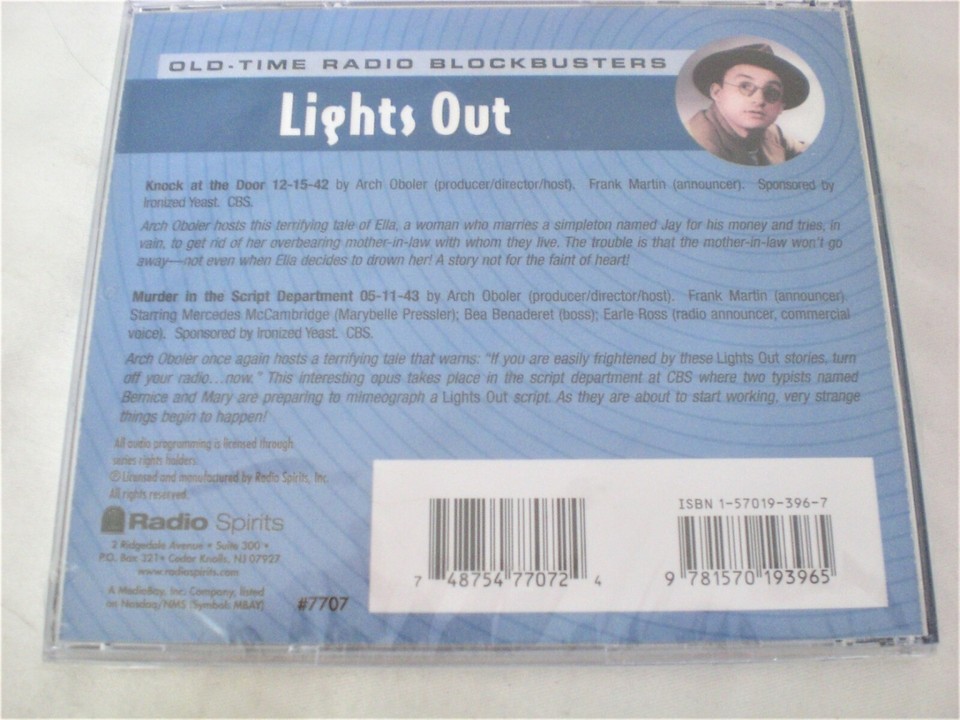 Lights Out Radio Show Audio CD NEW Sealed 9781570193965| eBay