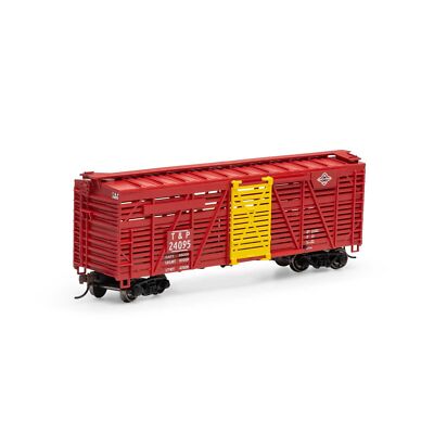 NEW Athearn 40' Stock Car - Texas & Pacific Freight Car HO Scale | eBay