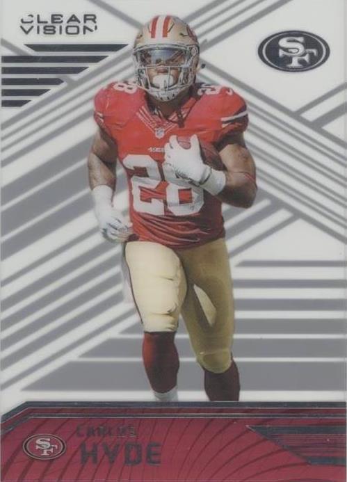 2016 Panini Clear Vision - Carlos Hyde #60 for sale online | eBay