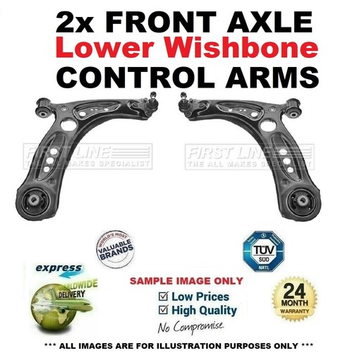 2x Front Lower CONTROL ARMS for SEAT LEON ST 1.5 TSI 2018-on | eBay UK