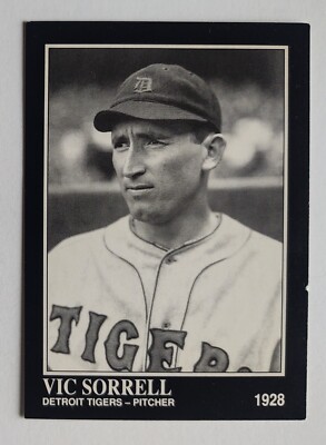 VIC SORRELL 1992 Conlon Collection TSN #577 Detroit Tigers | eBay