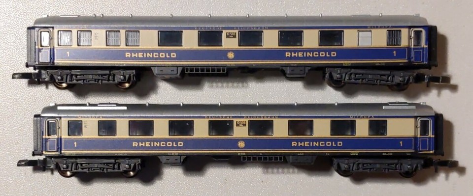 Marklin 81331 Z Scale Rheingold Special Edition Steam Passenger Train ...