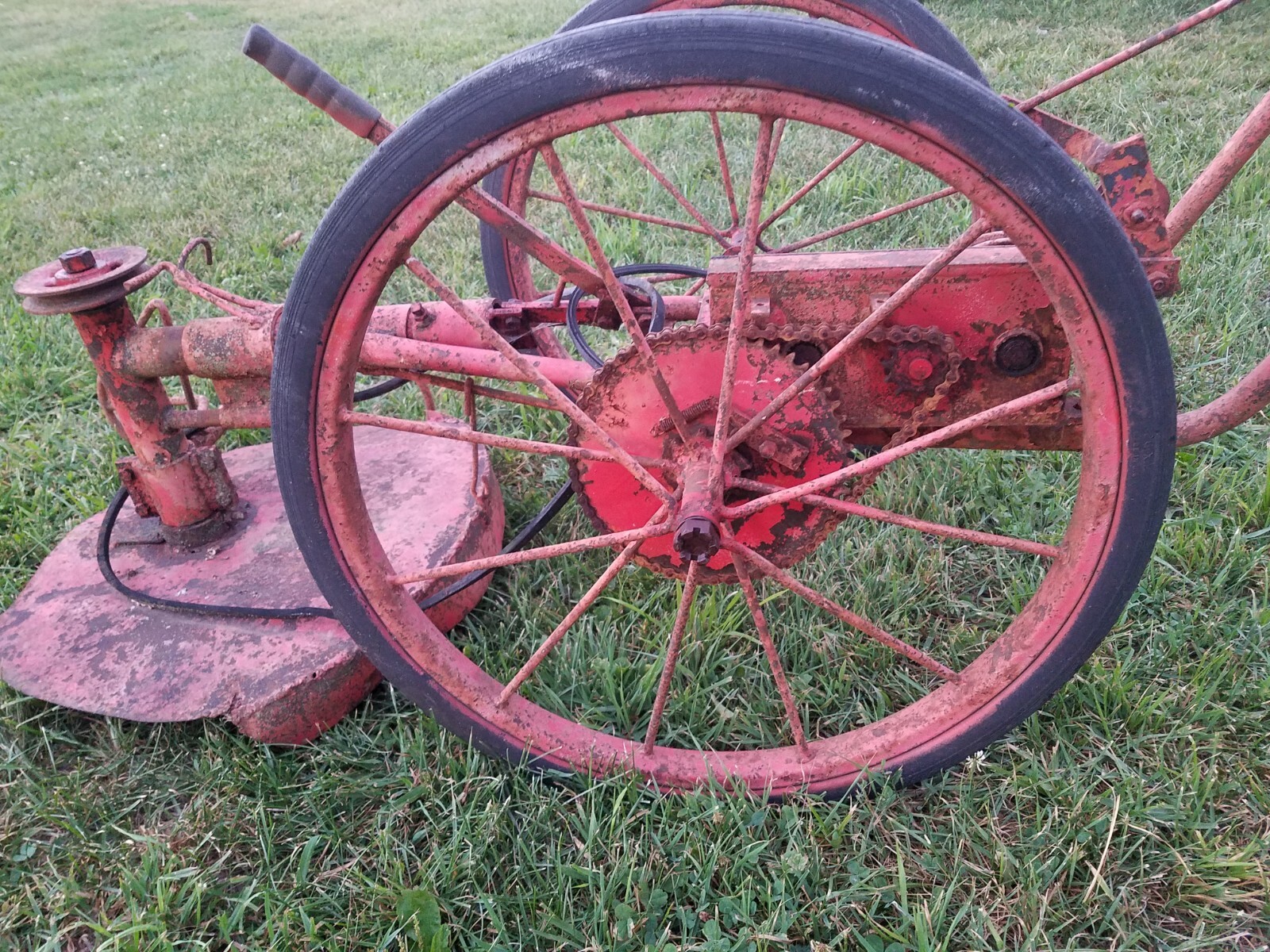 Bachtold Bros. Walk Behind Mower Weed Cutter parts or build it | eBay