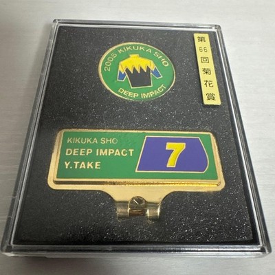 Deep Impact Golf Marker Kikuka Sho Horse Racing JRA Uma Musume | eBay