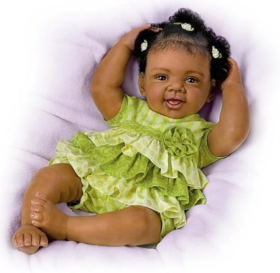 The Ashton-Drake Galleries Alexis Baby So Truly Real African-American ...
