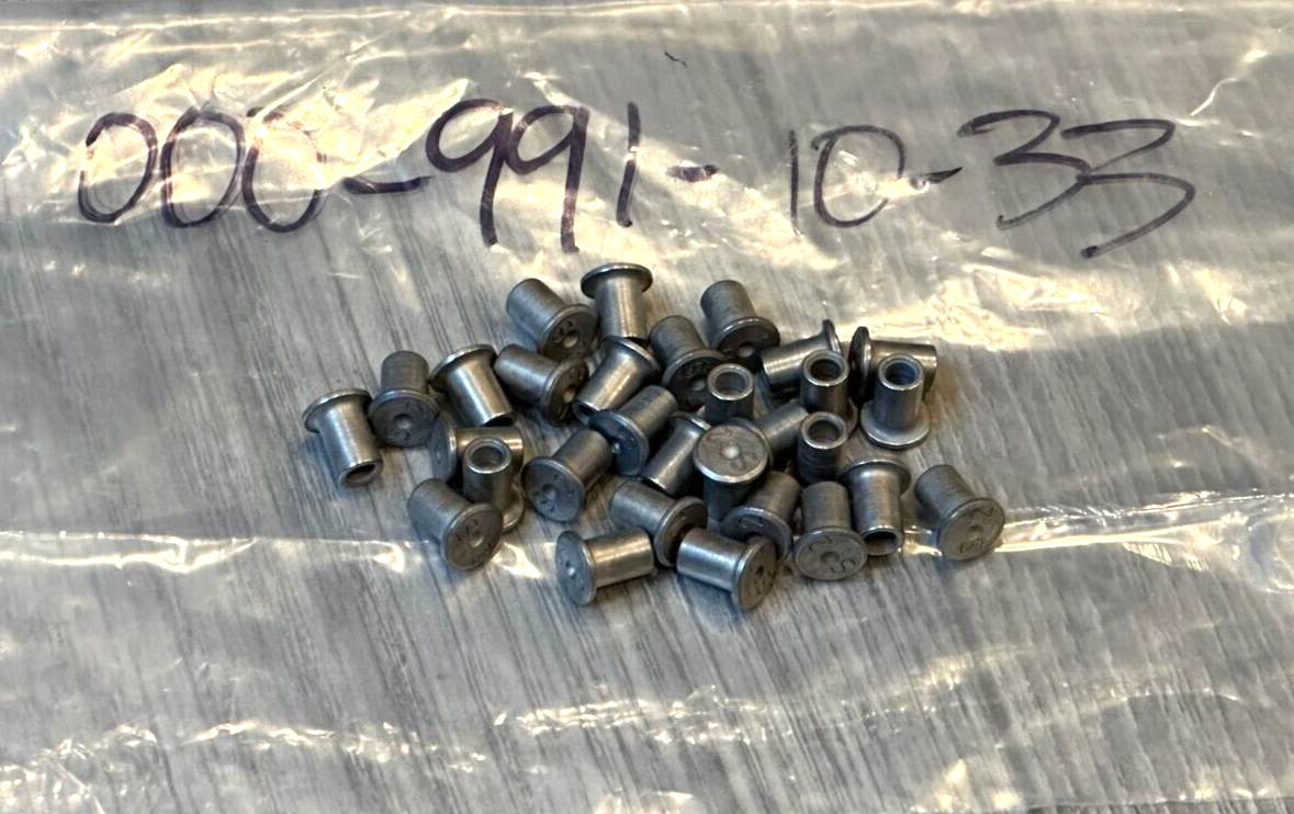BRAND NEW - MERCEDES PAN HEAD RIVETS WITH BORE 0009911033, GENUINE OEM ...