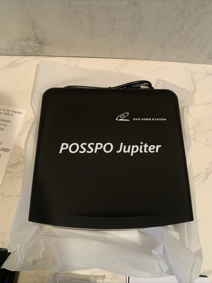 POSSPO Jupiter CD DVD Player for Car, Portable External CD Player USB ...