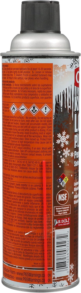 CRC 03027 KnockEr Loose Plus Penetrating Solvent (Net Weight:11.5 oz ...