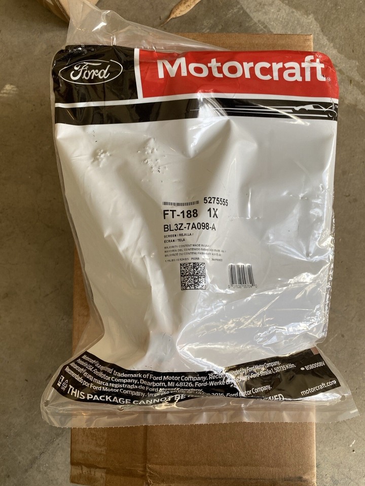 Transmission Filter Kit Ford 6R80 Motorcraft OEM (Part # FT-188 ...