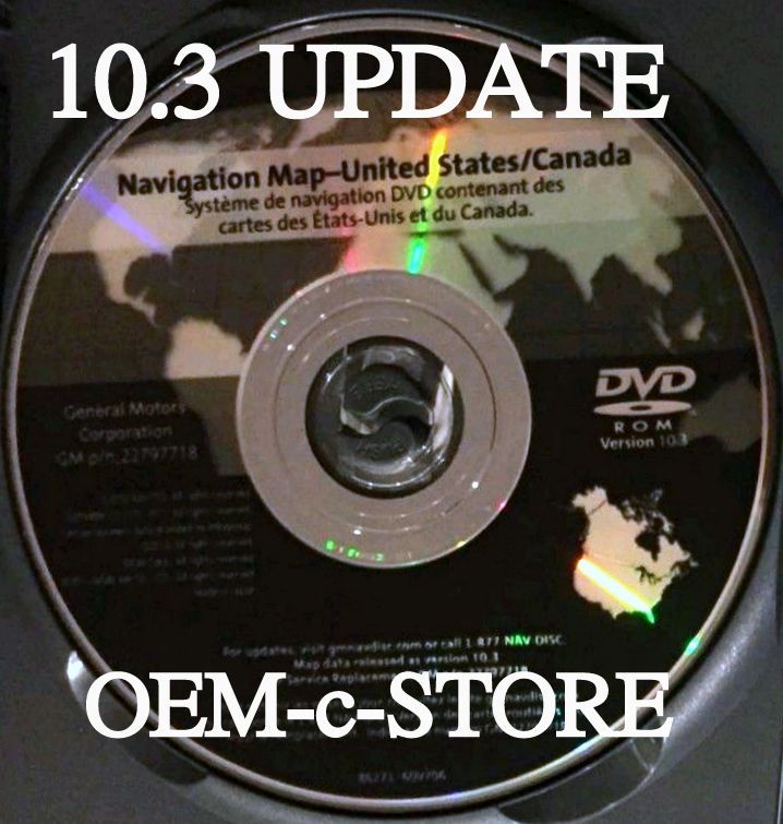 2007 2008 2009 Saturn Vue Suzuki XL7 Navigation Map DVD 10.3 GM ...