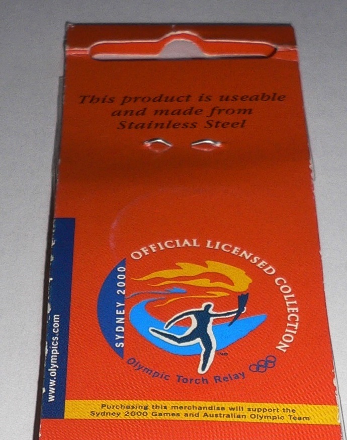 2000 Olympic Games Sydney Original Olympic Souvenir SPOON Olympic Torch ...