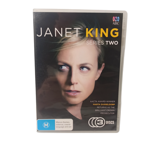 Janet King Season 2 DVD TV Series Australian DPP Prosecutor Law Crime ...