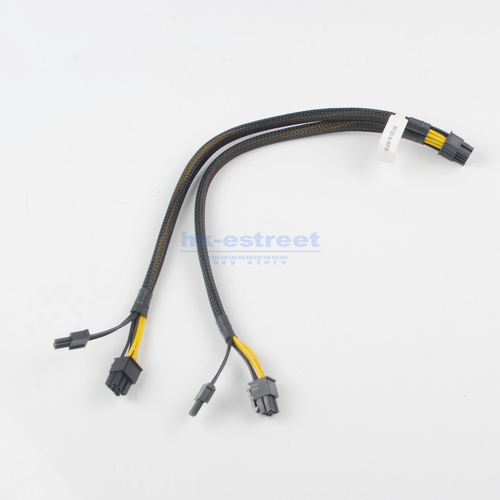 8pin to 2x8pin Graphics Card GPU Power Adapter Cable for DELL R720 R730 ...