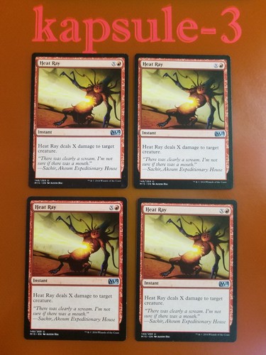 4x Heat Ray | M15 Magic 2015 | MTG Magic Cards | eBay