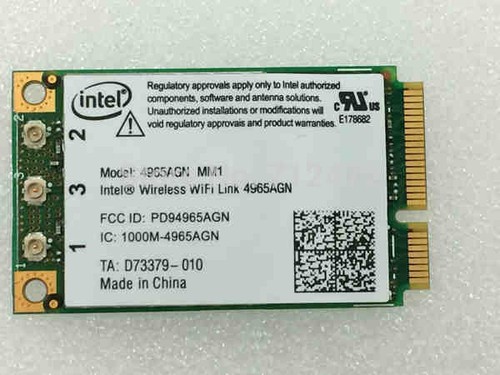 Intel Wireless WiFi 4965AGN | eBay