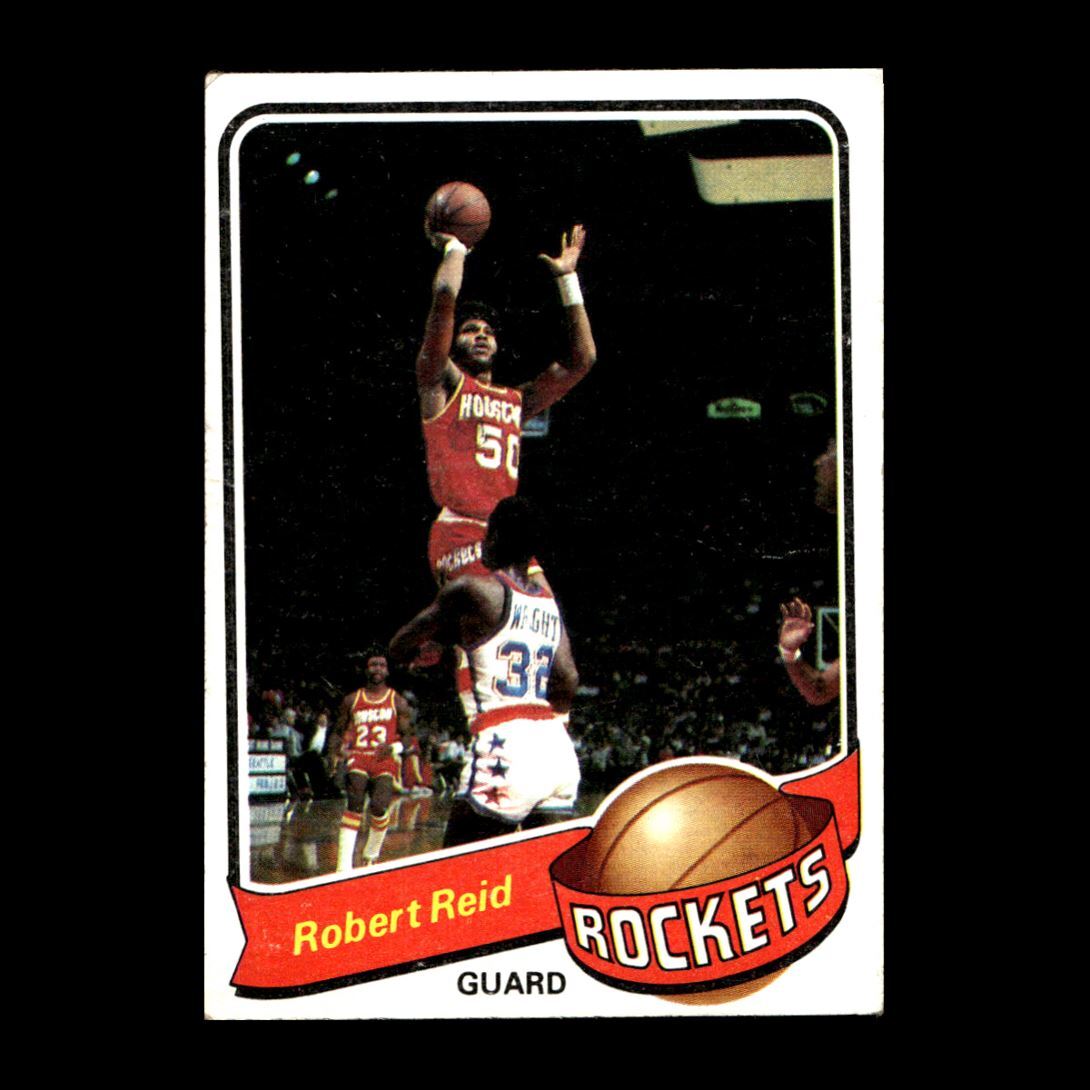 Robert Reid 1979-80 Topps Rookie Houston Rockets #62 Vintage 5 | eBay