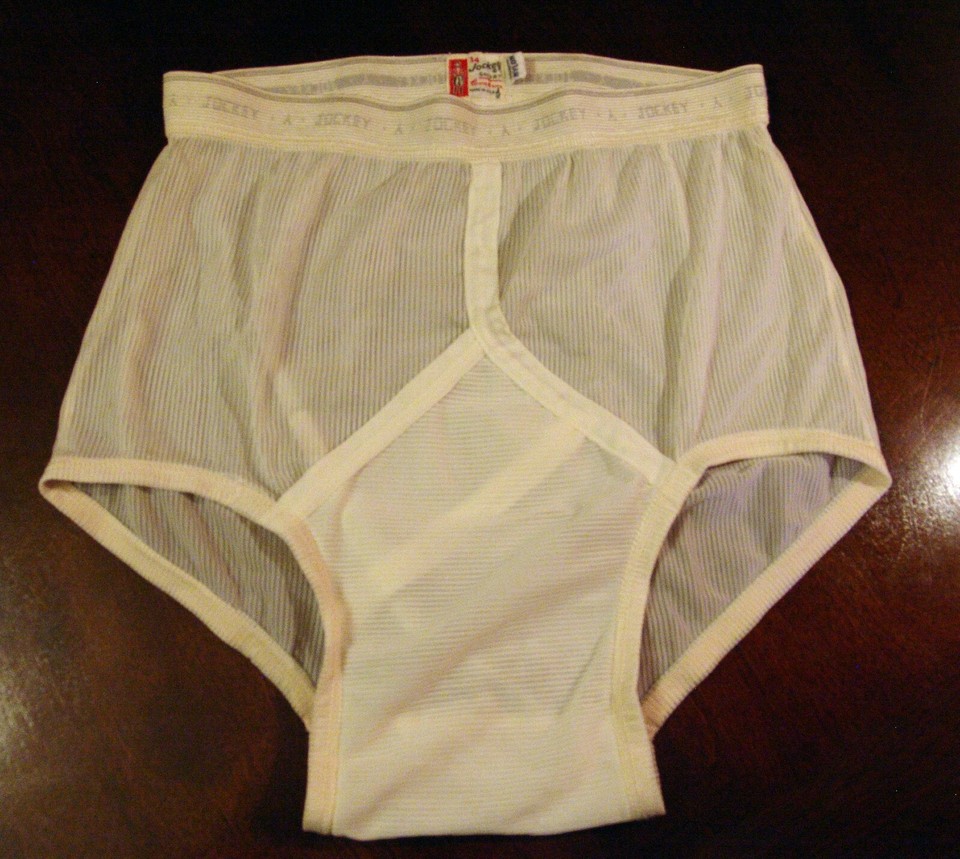 Vintage Jockey Cooper Sheer Nylon Briefs Size 34 1940-50's Mint ...