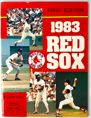 Boston Red Sox Magazine 1983, First Edition | eBay