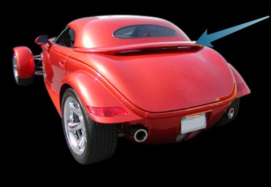 Plymouth Prowler Chrysler Brake Light for TGF Spoiler/wing | eBay