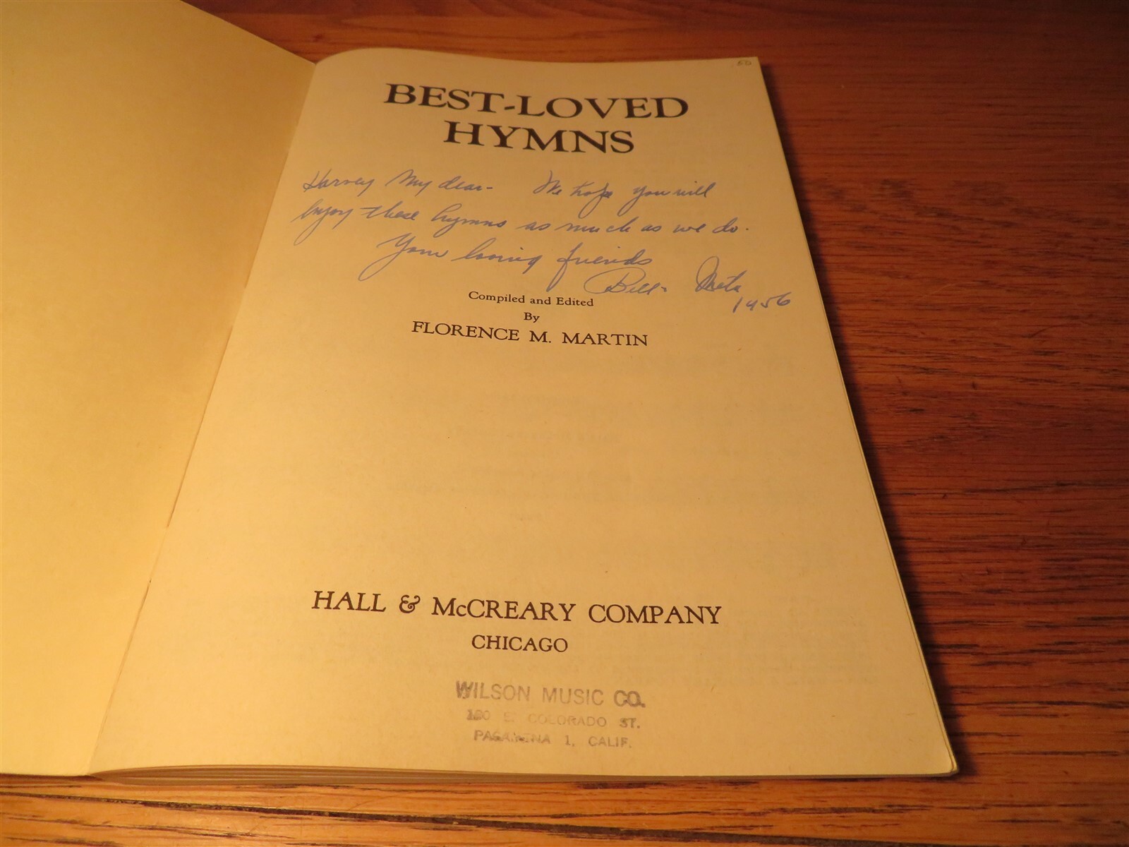 VINT 1940'S BEST-LOVED HYMNS 100'S OF SACRED MUSIC SONGBOOK BY FLORENCE ...