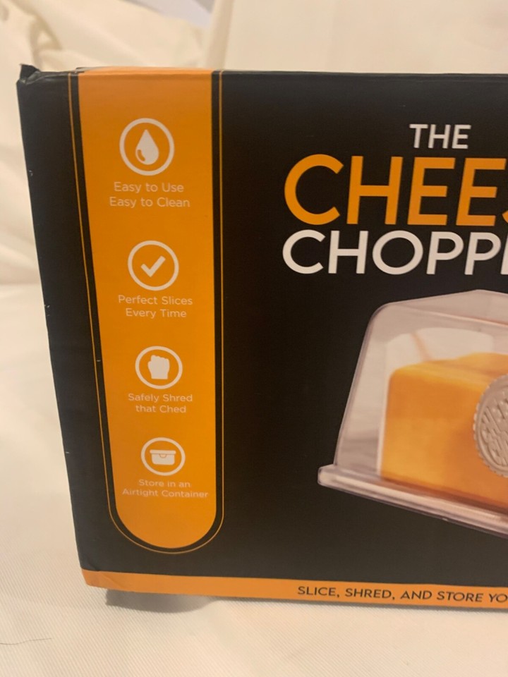 The Cheese Chopper™ The LegenDairy New Cheese Device Slice Shred Store ...