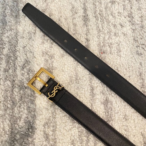 Authentic YSL Saint Laurent Belt Size 85 | eBay